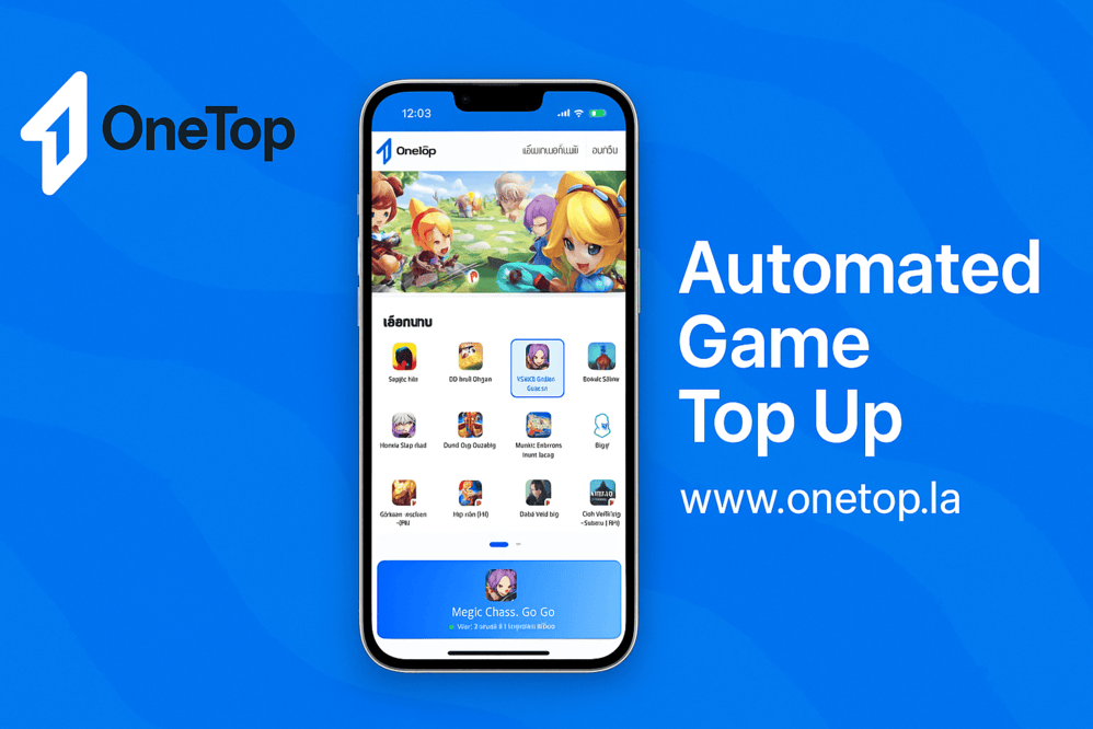 OneTop TopUp - ເຕີມເກມອອນໄລນ໌ ເຕີມເກມ ເติมเกม
